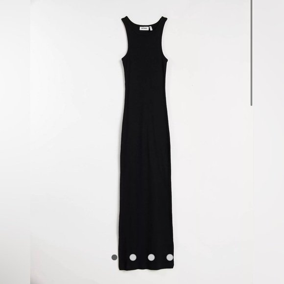 Weekday | Dresses | Weekday Stella Cotton Tank Dress In Black Black ...